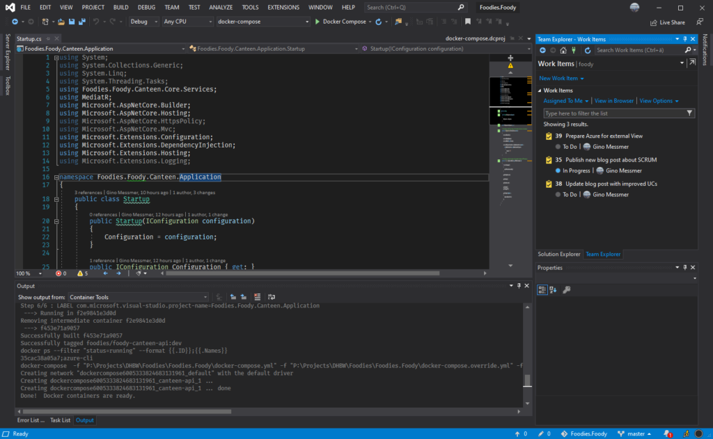 Scrum and Azure DevOps – Unidash